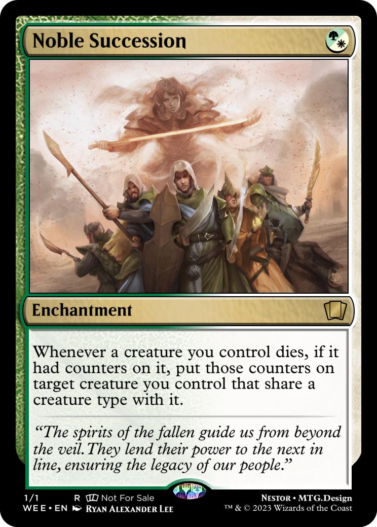 Noble Succession : r/custommagic