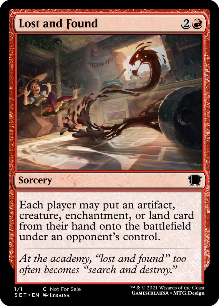 Lost and Found : r/custommagic
