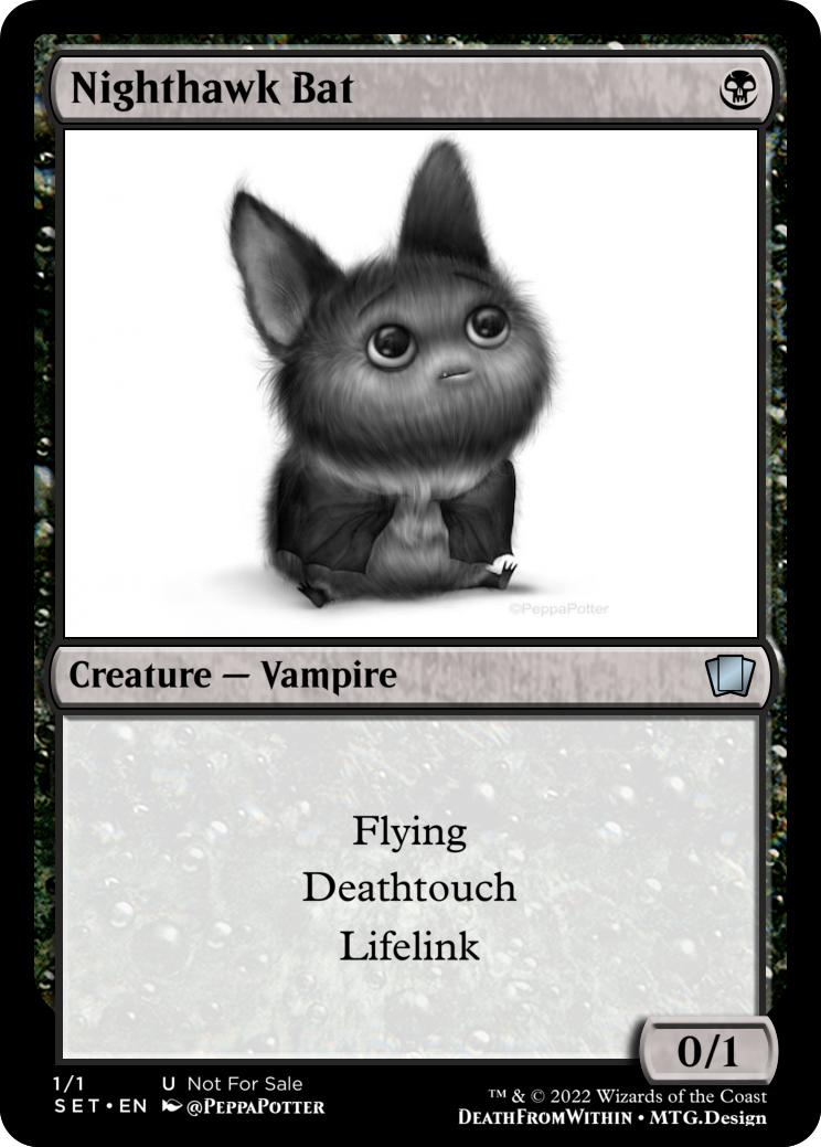 Nighthawk Bat : r/custommagic