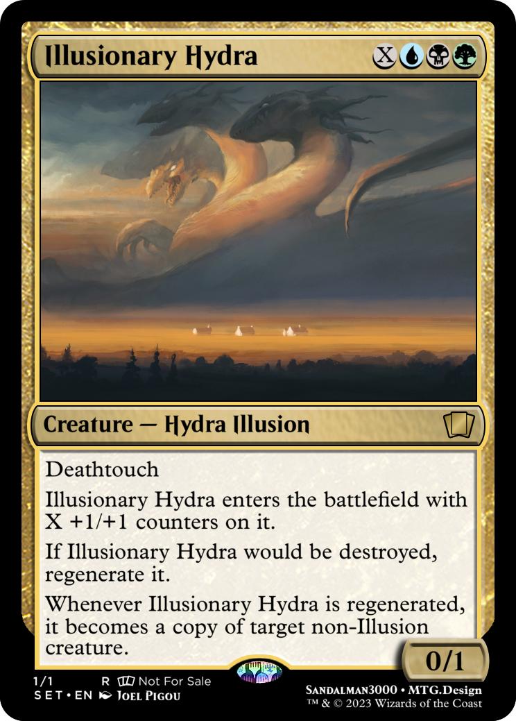 Illusionary Hydra : r/custommagic